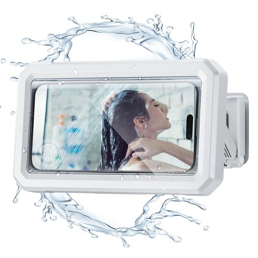 🛀【防水👍防霧👍高解像度スクリーン&amp;密封性GOOD!】ハート ABS素材で作られて表面は防水コーティングが施し、ボックス内側に密着防水シリコン付きなので、水しぶきがかかっても、こぼして...