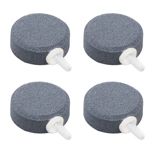 【サイズ】直径4cm、厚み1.5cm【重量】約32g(1個) 【適用】内径4mmのチューブに適しています。【パッケージ内容】4個セット 【材質】高温によって焼結する石は通常の空気石より耐久性があり、洗って繰り返し使用できます。 植物・魚類の...