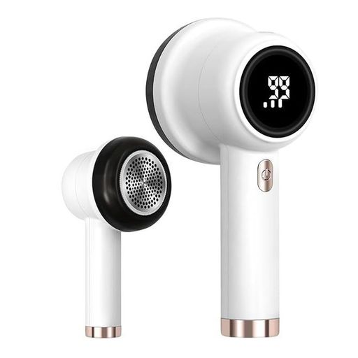 【高速回転&amp;6枚刃】このけだま取り器は高速回転モーターを搭載し、最高回転数9000rpmに達します。6枚の強力ステンレス刃が備わり、切断性能は卓越しており、毛玉だけでなく衣類の繊維くずも除去し、お洋服をまるで新品のように蘇らせます!...