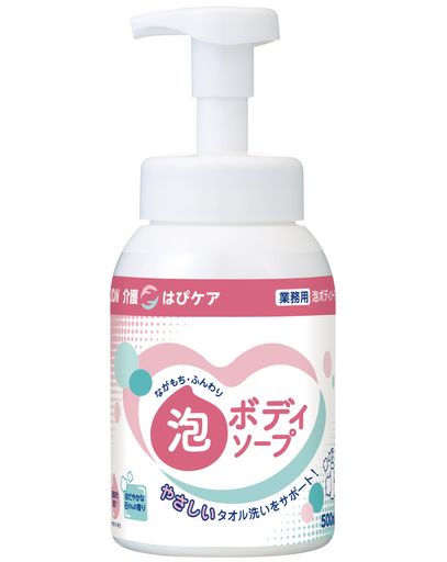 ながもちふんわり泡でやさしいタオル洗いをサポート ゆたかな泡で全身を洗える”泡もち処方”を採用🧼 うるおい成分モモ葉エキス配合🍑 素肌を同じ弱酸性タイプ おだやかな石けんの香り。なじみやすい控えめな香りで長時...