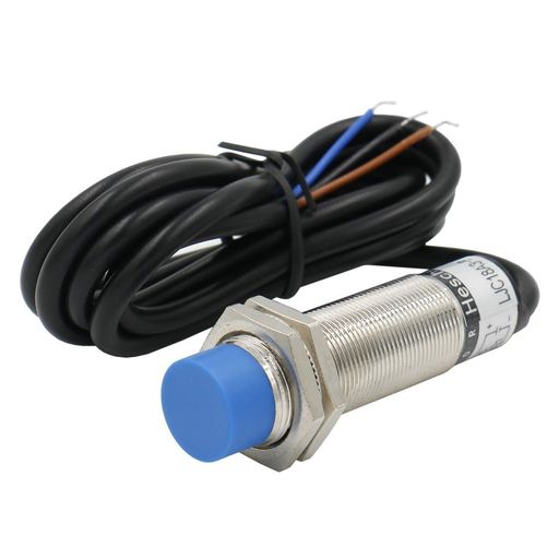 取付穴径:18mm 検出距離:1〜10mm 使用電圧:10-30VDC、電流出力:200mA 出力タイプ:NPNNO(いつも開いている) ケーブル長さ:120cm/49