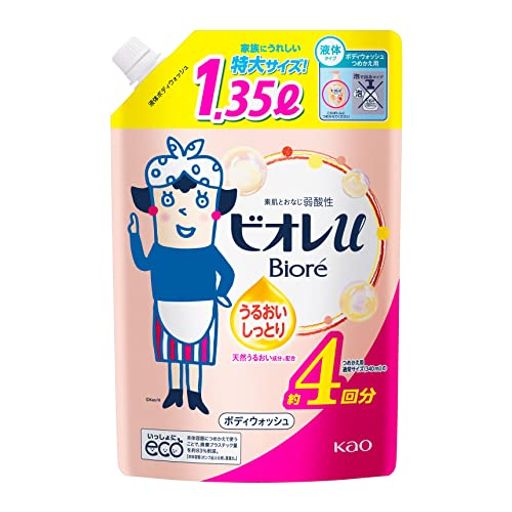 内容量:1350ml スキンタイプ:全肌質対応 形状:液体 つめかえ用 素肌とおなじ弱酸性 やわらかなフローラルフルーティの香り
