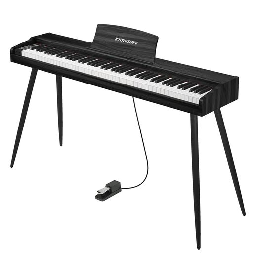 【強力な音源】この電子ピアノは先進的なフランスDREAM音源を採用し、本物のピアノの音色を奏でることができ、臨場感のある演奏を体験できます。 【88鍵電子ピアノ】電子ピアノはベロシティセンシティブ88鍵鍵盤を採用し、しっかりした鍵盤感を提供...