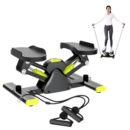 踏みこむだけで下半身がひねられ腹斜筋に負荷がかかるツイストステッパーは、脇腹が気になる人におすすめです。ひねる動作が加わると運動強度が上がるため、スポーツ経験がある人や体力に自信のある人に向いています。主に太もも・ふくらはぎなどの足腰の筋肉...