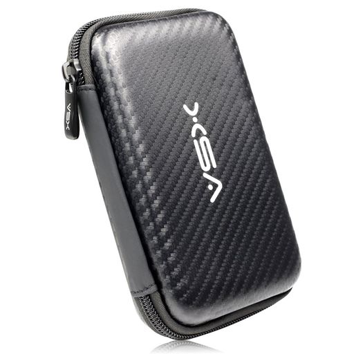 【商品の仕様】裏は145x85x35mmの大きいペースあり、材料:EVA生地で、超軽量76gを実現し、コンパクトで持ち歩きにも最適です。本体固定用の伸縮性のバンドを付けて、ハードディスクをしっかり固定されて、落下対策になります。衝撃に強いE...