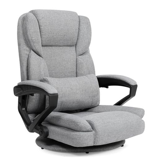 【360°スムーズ回転ベース】堅牢なベース設計により360度スイスイ回転可能。床面保護に配慮した大型耐摩耗フットピンを採用。従来製品より20%大型化したキャスターが畳やフローリングを傷つけず。 【4ステップ姿勢サポートシステム】人体工学に基...