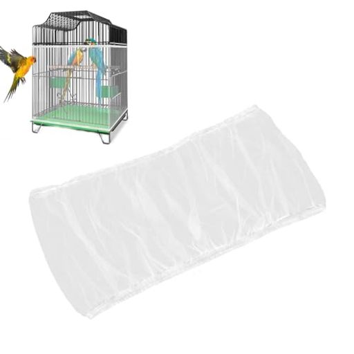 【パッケージ内容】鳥かごケージカバー、カラー:ホワイト。 【サイズ】S小:(周長:約80-110cm高さ約20cm)M中:(周長:約110-150cm高さ約23cm)L大:(周長:約150-180cm高さ約28cm)ニーズによりサイズ選択可...