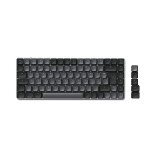 生産性をレベルアップ - ワイヤレスメカニカルキーボードは最大4台のデバイスを同時に接続できます。Bluetooth接続の場合はFN + 1またはFN + 2、USBレシーバー接続の場合はFN + 3、有線接続の場合はFN + 4を押して切...