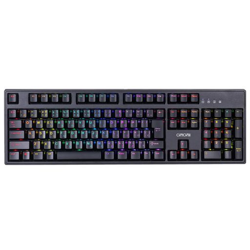 1.【3種類の接続方法】このメカニカルワイヤレスゲーミングキーボードは、Bluetooth5.0、2.4Gワイヤレス、Type-C有線の3種類の接続モードに対応しており、パソコン、タブレット、スマホなど複数のデバイスに簡単に適応し、効率的な...