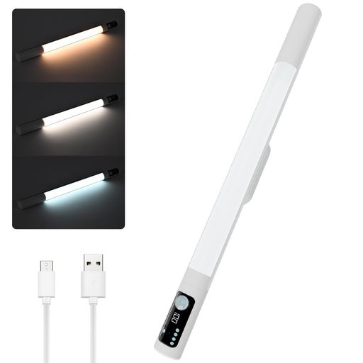 人感センサーライト ⚡【製品仕様】◉商品名:LUTW人感センサーライト ◉电压:5V2A ◉使用光源:LED*44枚 ◉本体寸法:長さ380x幅25x高さ31mm ◉色温度:電球色● 重量:約140g ◉消費電力:1.35W ◉材質:ABS...