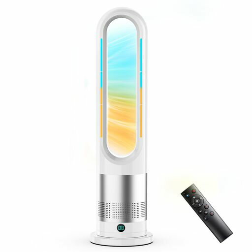 【2秒速冷扇風機・四季を通じて活躍!夏冬革新型・冷暖兼用】2026年業界トップクラスの「送風」+「温風」の冷暖兼用羽なし扇風機で、夏には8段階の送風機能には電源ONから約2秒で爽快な涼しさを広がる速冷設計です。春や秋の過ごしやすい季節にぴっ...