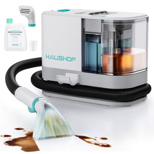 【超強力13KPa吸引力】カーペットクリーナーは13KPaの超強力吸引を実現し、布製品に蓄積した埃・シミ・カビ・油汚れをしっかり除去し、子供の食べこぼしやペットの粗相・足跡なども奥から吸い出し、カーペットやソファを清潔に保ちます。ポイント:...