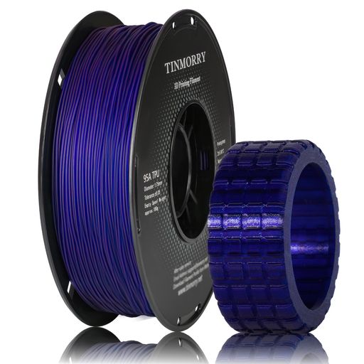ヒント:1.TPU95Aフィラメントは湿度に非常に敏感なので、最適な印刷性能を得るために、使用前に乾燥させ(ブラスト乾燥オーブン:70°C、8H)、使用後は密封しておくことをお勧めします。2.ノズル温度:210〜240°C、ベッド温度:30...