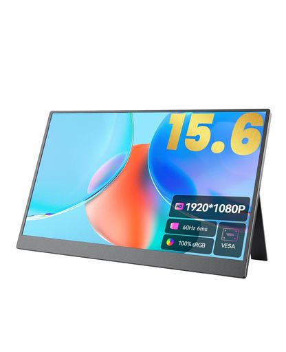 【マルチインターフェース対応+単一ケーブル接続】このモバイルモニター軽量はフル機能対応USBType-Cインターフェースを2つ、MiniHDMIインターフェースを1つ備えています。フル機能Type-CケーブルまたはHDMIケーブル1本で、ド...