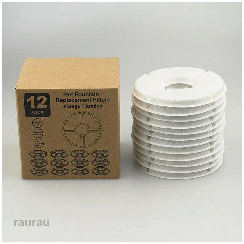 活性炭フィルター 「12枚セット」ペット給水器対応 活性炭フィルターメーカー希望小売価格はメーカーカタログに基づいて掲載しています