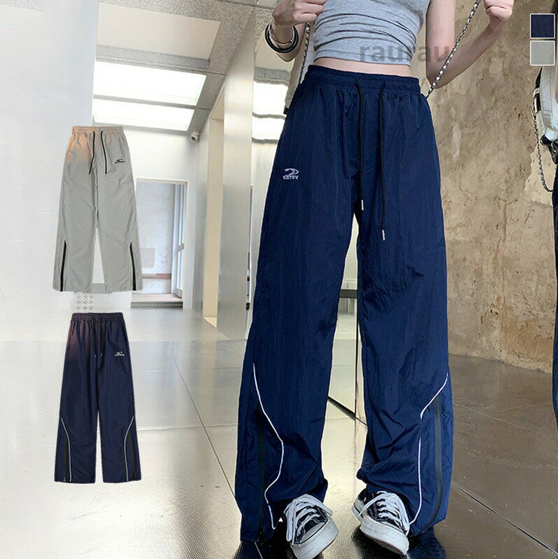 商品情報 商品名 パンツ ナイロンパンツ レディース 春 夏素材 ナイロン100％カラー グレー|ネイビーサイズ 各サイズの寸法については画像のサイズ表にご参照ください。生産国 中国注意 ※機械による生産過程により、生地を織る際の糸の継ぎ目...