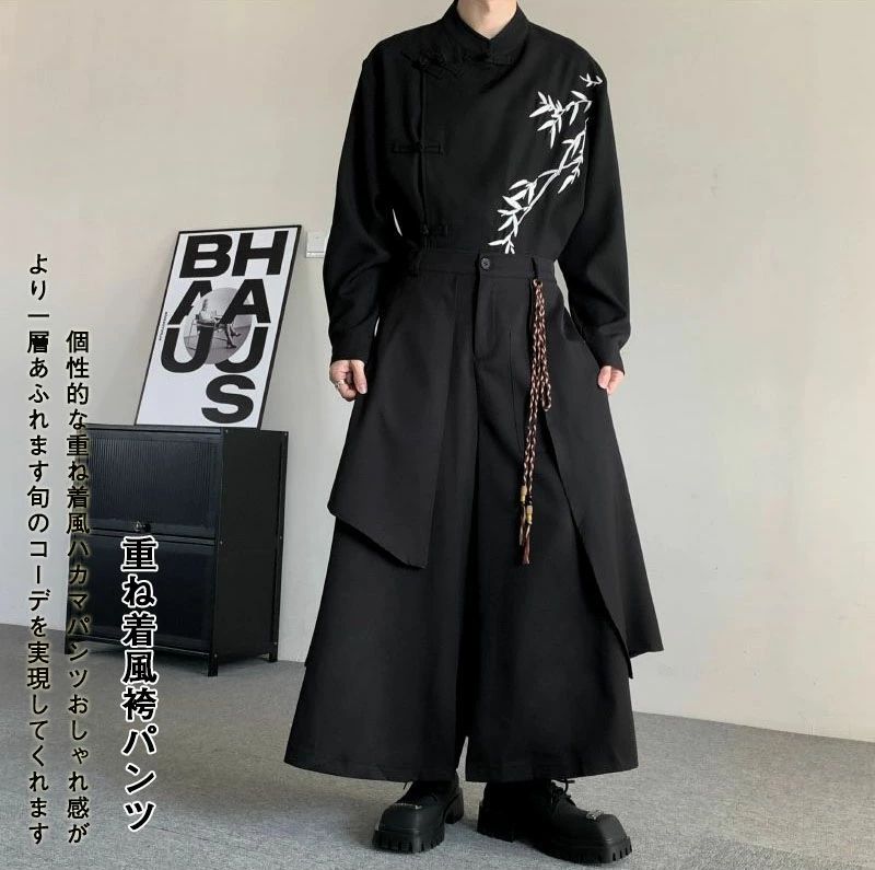 ■商品名：ワイドパンツ■商品内容：パンツのみ■素材：ポリエステル■サイズ：M-2XLM：体重45-55kg、身長160-170cmL：体重55-60kg、身長170-175cmXL：体重60-70kg、身長175-180cm2XL：体重70...