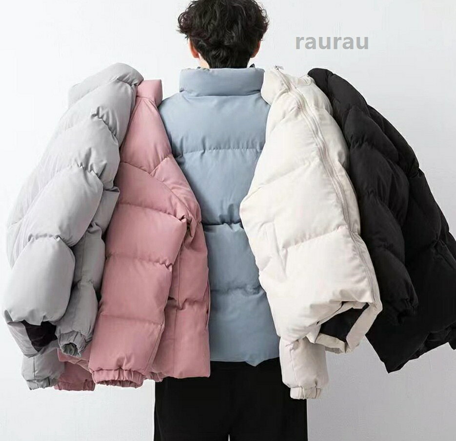 カップル 綿服 ダウンジャケット コート メンズ ジャケット 無地 欧米風 長袖 コート トップス メンズ 5色　男女用 カップル　綿服 ダウンジャケット　カジュアルメーカー希望小売価格はメーカーカタログに基づいて掲載しています