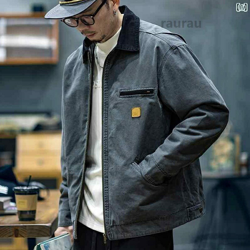 ポケット レジャー 厚手 ジッパー 暖かい ワークカジュアル トップス 大きいサイズ ゆったり 春 メンズ ジャケット デトロイト お取り寄せメーカー希望小売価格はメーカーカタログに基づいて掲載しています
