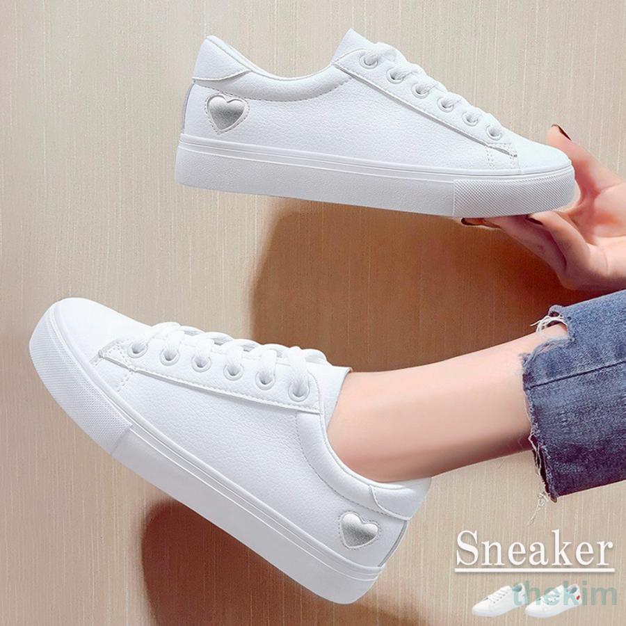 カラー：ホワイト(レッド)/ホワイト(シルバー)素材：合成皮革-合成底サイズ：22.5cm（35）/23.0cm（36）/23.5cm（37）/24.0cm（38）/24.5cm（39）/25.0cm（40）[22.5]長さ:約22.5cm...