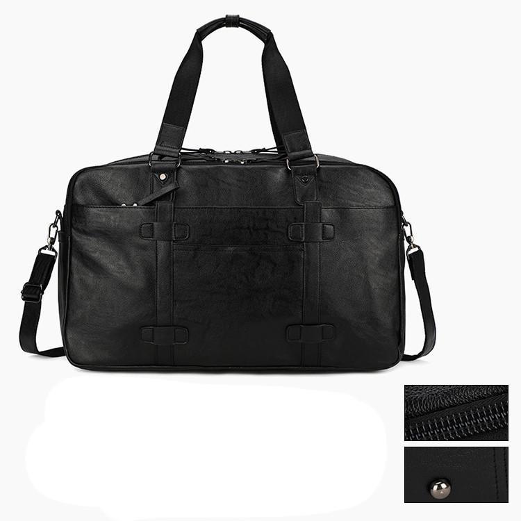 ■品名:メンズトートバッグ■素材（外側）:PU革■素材（内側）:ポリエステル　■サイズ(約):横47cm、縦30cm、マチ20cm■ショルダーベルト：付属します■金具の色：グレー ■開閉式：ファスナー式　　■ポケット 内側：メイン収納*1 ...