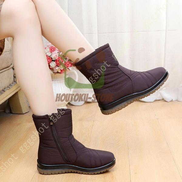 【ソールのタイプ】フラット；【ソールの高さ】約3cm；【材質】表地ウォータープルーフ；裏ボア；靴底の素材ゴム；【サイズ】22.5cm 23cm 23.5cm 24cm 24.5cm 25cm 25.5cm 26cm 26.5cm；-----...