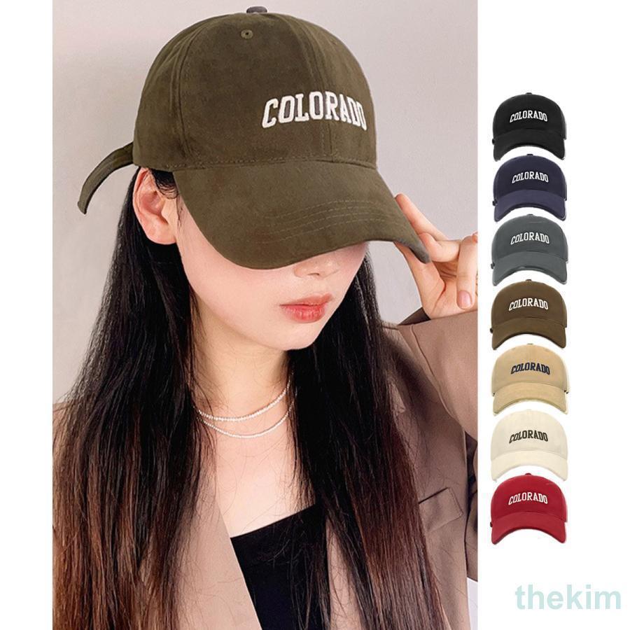 素材：綿100％カラー：ブラック/ネイビー/ダークグレー/ブラウン/ベージュ/アイボリー/ワインレッド頭囲：約50-60cm（調節可）深さ：約15cmつば：約7cm裏地：なし生産国：中国刺しゅうロゴキャップ レディース おしゃれ 小顔見せ帽...