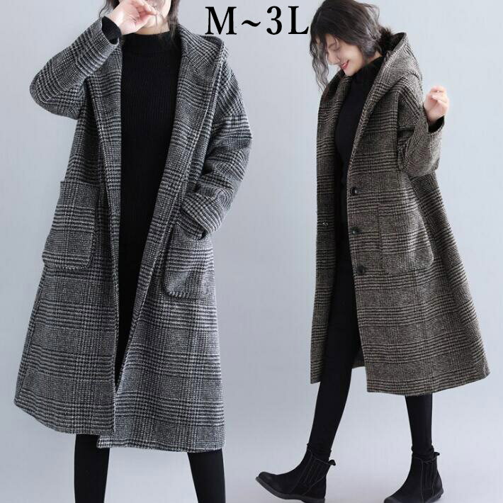 サイズ単位(cm)M　着丈103　バスト108　袖丈41 L　着丈104　バスト112　袖丈42 2L(XL)　着丈105　バスト116　袖丈43 3L(2XL)　着丈106　バスト120　袖丈44素材ポリエステル生地備考【透け感】なし　 ...