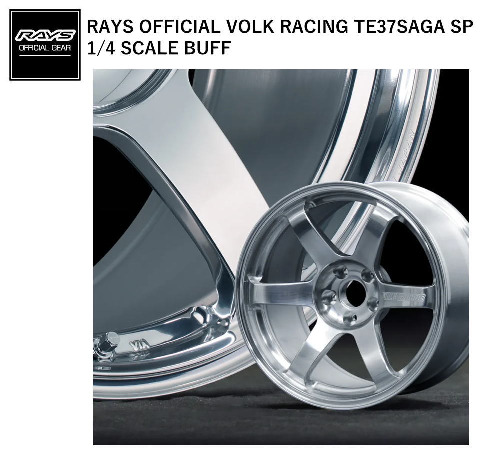 商品情報 モデル：VOLK RACING TE37SAGA SP ホイール参考サイズ：18x11J +13 FACE 5 素材：アルミ カラー：クリスタルバフ 日本製 注意事項 ※メーカー取寄せとなりますので、ご購入をご検討のお客様は事前に...