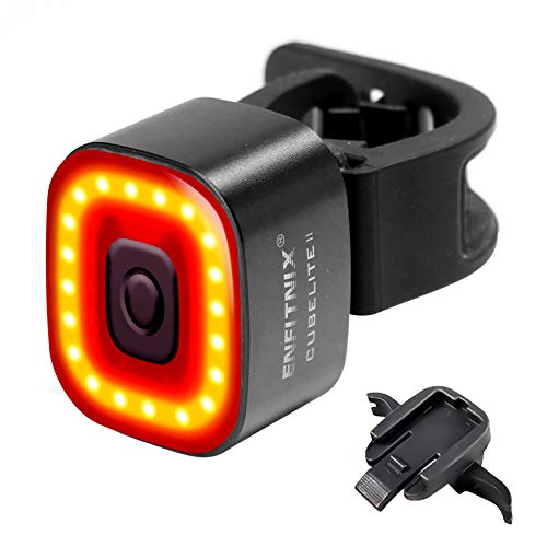 知能的な感光性：自転車リフレクターはLED灯消灯の時、後方の車両の注意を喚起します。明るいところでは自動的に消灯し、暗いところではバイクの動きを感知したら自動で点灯します（自動モード）。夜間の車のライトの影響を避けるため、強いライトに照射さ...