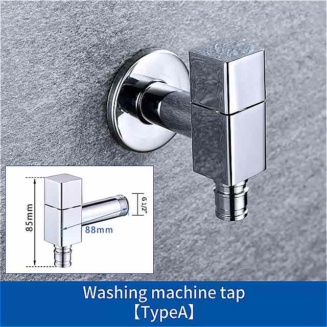 の固体 洗濯機 蛇口 屋外 ガーデン蛇口 1/2 "入口 3/4" スレッドアウト 蛇口