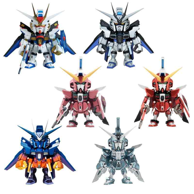 [バンダイ(BANDAI)] QMSV mini STRIKE FREEDOM GUNDAM &amp; INFINITE JUSTICE GUNDAM(1BOX8個入り) 対象年齢 15才以上 機動戦士ガンダム1BOX8個入り(C)SOT...