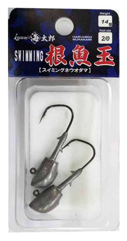 イッセイ海太郎(Issei Umitaro) ジグヘッド スイミング根魚玉 14g #2/0.フックサイズ:#2/0Weight:14g