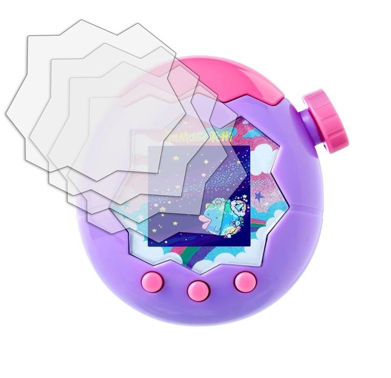 YCJDP フィルム 4枚 バンダイ Tamagotchi Paradise 用 たまごっちパラダイス 保護フィルム 0.15mm超薄型 AR低反射・光沢 3Hのソフトフィット 高透過率 気泡防止 指紋防止 自動吸着 撥水撥油【対応機種】：...