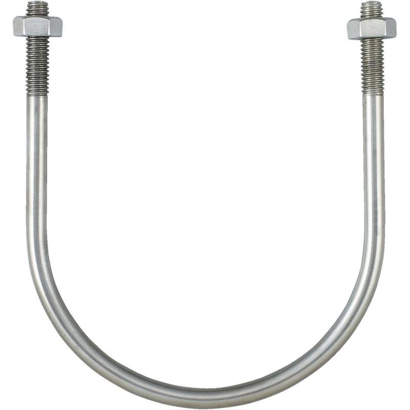 TRUSCO(トラスコ) SGP用Uボルト SUS304 呼び径100A ねじ径W3/8 TSGP-BT100A-S適合管外径(mm):114.30呼び径(A):100H(mm):145E(mm):8.3P(mm):126S(mm):30呼...