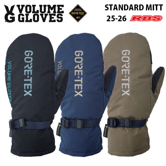 メーカー希望小売価格はメーカーカタログに基づいて掲載しています VOLUME GLOVES 25-26 STANDARD MITT GORE-TEX 『「濡れない、蒸れない、暖かい」衝撃価格のGORE-TEXミトングローブ さらに表生地にも...