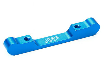 TRF419Xに採用されているワイドサスアームの特性に合わせて、ロールセンターを0.5mm下げたサスマウントです。主にフロントに使用します。★ブルーアルマイト処理されたアルミ製【適応車種・パーツ】TRF416〜419シリーズ