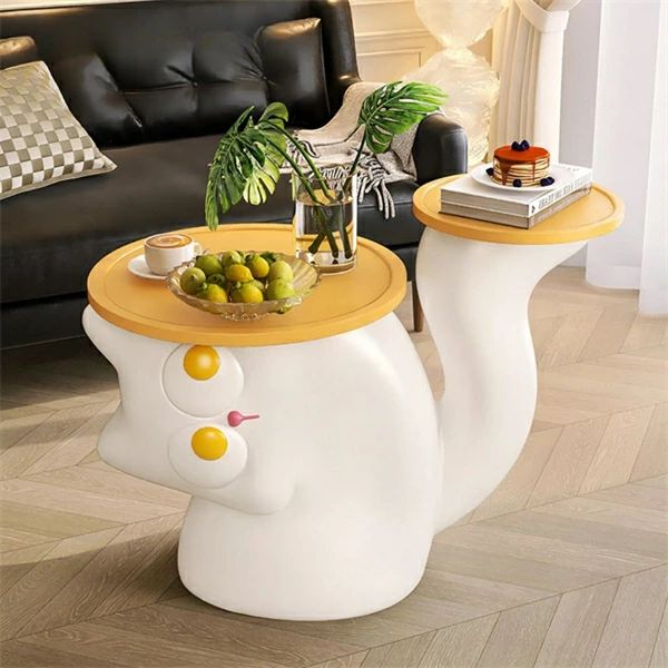 商品説明 商品詳細 サイズ:66*40*51cm このモダンなコーヒーテーブルのベースは樹脂でできており、頑丈で耐久性があり、コーヒーテーブルを安定してサポートできます。コーヒーテーブルのトレイは木製で温かみのある風合いです。リビングルーム...