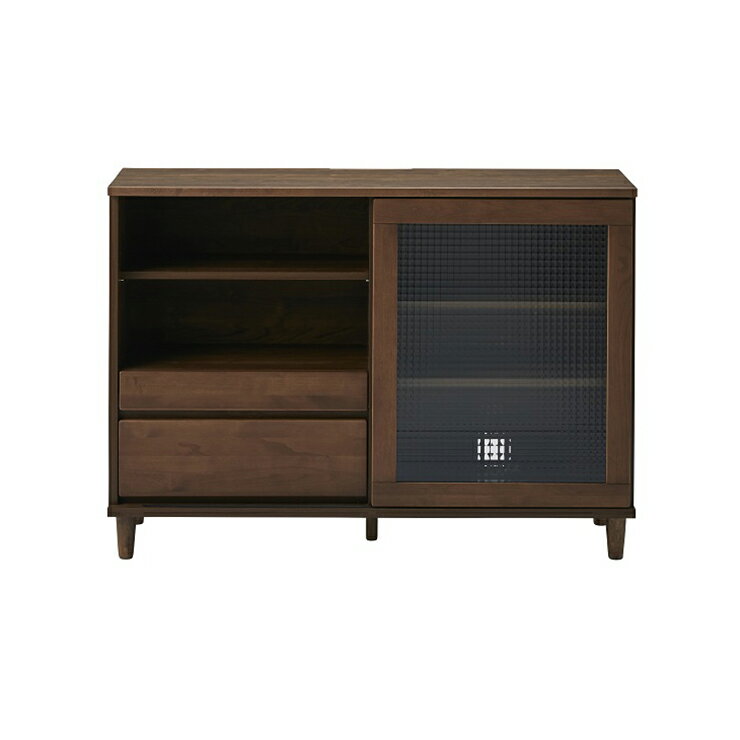 ●素材アルダー無垢●商品サイズ120×40×85cm●重量35kg●生産国日本製●完成品or組立完成品（脚取付）●特徴ガラス扉は引き戸タイプで少ないスペースで開閉できます【代引きについて】こちらの商品は、代引きでの出荷は受け付けておりません...