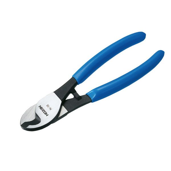【商品詳細】IV線22mm2でも片手で軽く、きれいに切断できる●硬度HRC(刃部)：53●重量(g)：167●切断能力(mm2)：VVF線 2.0mmφ×2芯、IV線22●全長(mm)：161●RoHS規制の特定有害物質を含まない製品です。...