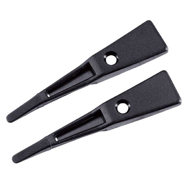 【商品詳細】●先端：2.3mm(R型)●全長(mm)：45●幅(mm)：10●材質：PEEK●色：黒●耐熱温度(℃)：315●入数：2個1組●RoHS規制の特定有害物質を含まない製品です。●完全非磁性：強磁界環境下でも磁界の影響を受けにくく...