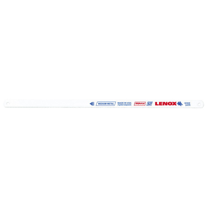 【商品詳細】●山数：24T●幅（mm)：12.7●全長(mm)：300●入数：10枚●折れにくいバイメタルブレード：バイメタル構造により柔軟に曲がりますが折れにくいです。●より長寿命：タフツース設計で刃の欠けを防ぎます。●一般用。【代引きに...