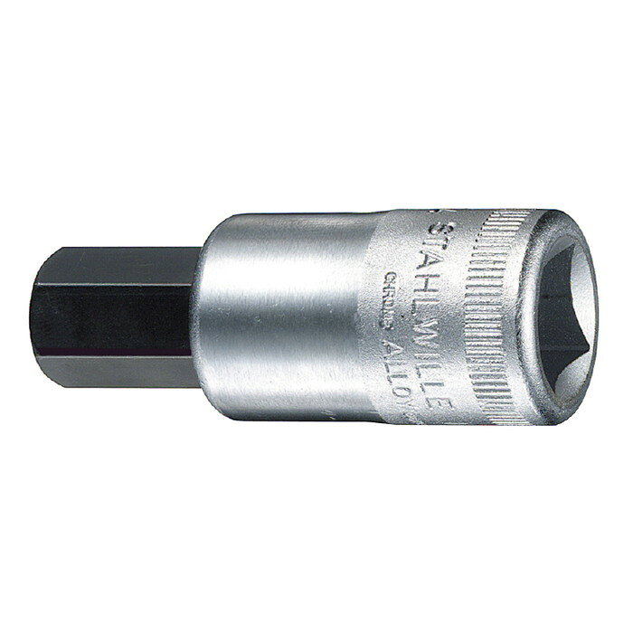 【商品詳細】●サイズ(mm)：10●全長(L1；mm)：60●軸長(L2；mm)：22●ソケット部外径(d；mm)：22.7●質量(g)：97●頑丈な圧入式の1/2”SQヘックスビットソケット。●ショートタイプ。【代引きについて】こちらの商...
