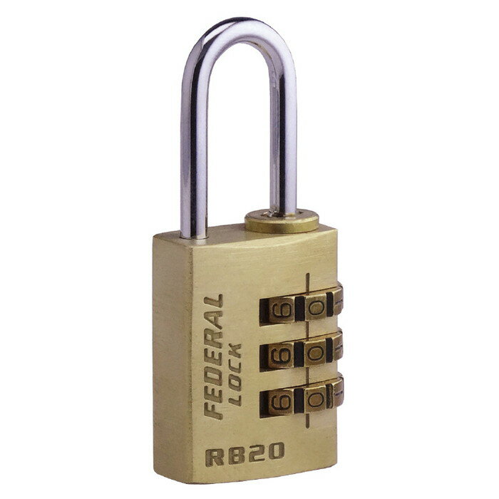 【商品詳細】●幅(mm)：21●高さ(mm)：28.2●厚み(mm)：11.9●ツル径(mm)：3.2●クリアランス(mm)：21×8.7●質量(g)：51.5●ダイアル桁数：3桁●ブラス製ダイヤル南京錠。●本体はブラス製。●ツルは鋼鉄に高...