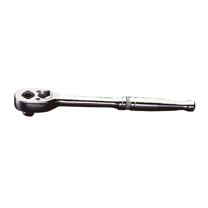 【商品詳細】●差込角(”SQ)：3/8●ヘッド厚み(A；mm)：15●ヘッド幅(B；mm)：33●ヘッド厚み(C；mm)：31●ヘッド長(E；mm)：52●全長(L；mm)：202●ヘッドビス品番：12532BISS●プッシュボタン付きスタ...