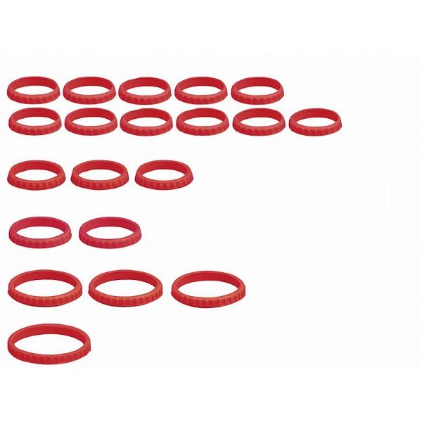 【商品詳細】●NTB320までの9.5sq.ソケットセットに対応します。●カラー：赤●入組内容：No.1×11個、No.2× 3個、No.3× 2個、 No.4× 3個、No.5× 1個【代引きについて】こちらの商品は、代引きでの出荷は受け...