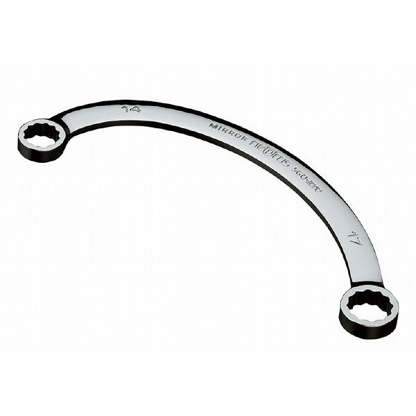 【商品詳細】●ミラー仕上げ●十二角●サイズ(S1×S2：mm)：10×12●D1(mm)：15.5●D2(mm)：18●T1(mm)：6●T2(mm)：7●R1(mm)：35●R2(mm)：80●全長(L：mm)：150●質量(g)：70【...