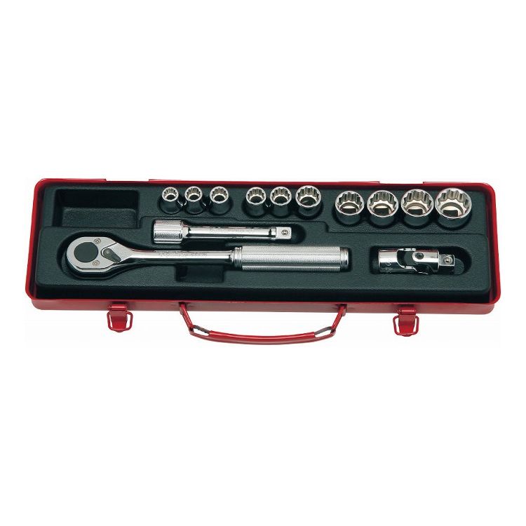 【スペック】●差込角("SQ)：1/2●入組数：13個●メタルケース(mm)：W415×H120×T50●重量(g)：2780【セット内容/付属品】12角ソケット：10・11・12・13・14・17・19・21・22・24mm(4405M)...