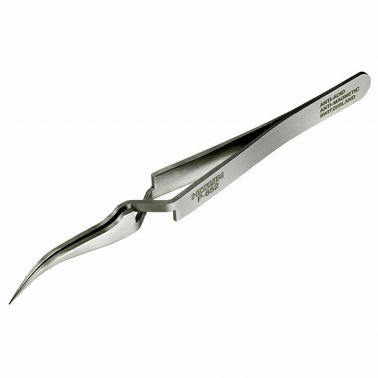 商品説明●本体を握ると先端が開き、離すと閉じる逆作用ピンセット。●高い先端精度で小さく、薄い対象物もしっかりと保持・固定が可能。スペック●全長（mm)：115●全幅(mm)：9.5●先端幅(mm)：0.2●最大開幅(mm)：15●材質：ステ...