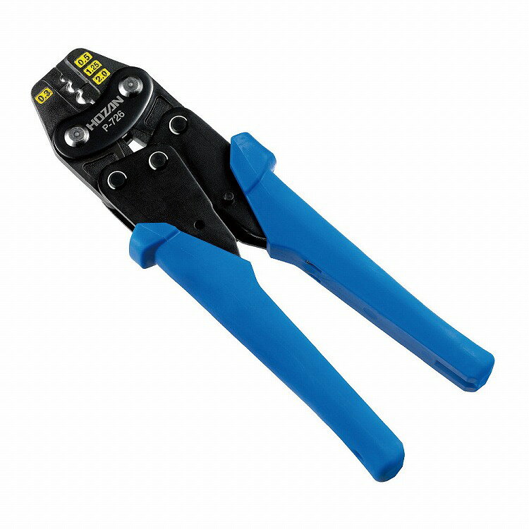 商品説明●成形確認機構付で3つの適応サイズを持った圧着工具。●圧着作業が確実に完了しなければ接続端子を工具から取り外すことができません。●弾力がありソフトタッチな手にやさしいエラストマーグリップ。連続作業も疲れません。●圧着作業後、端子に使...